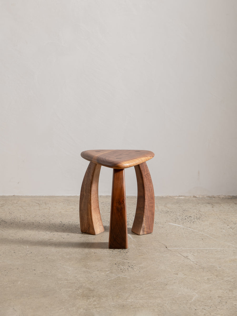 Arc De Stool 37 - Walnut – Tigmi Trading